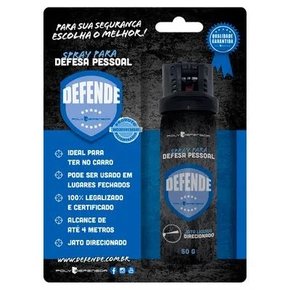 Spray Defesa Pessoal Defende Spray Direcionado 50gr Poly Defensor
